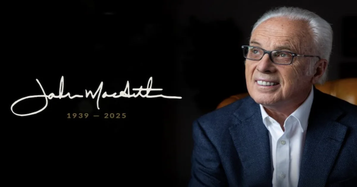 Falleció el pastor John MacArthur a los 86 años