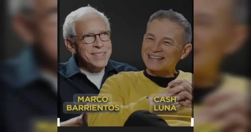 Marco Barrientos a Cash Luna: "Te honro por ser un modelo"