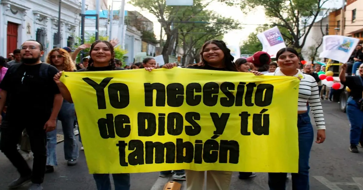 Guadalajara sale a las calles en la "Marcha por Jesús"