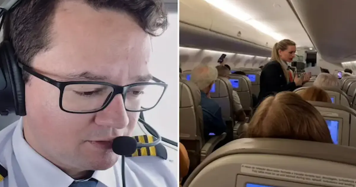 Piloto predica sobre Jesús durante vuelo